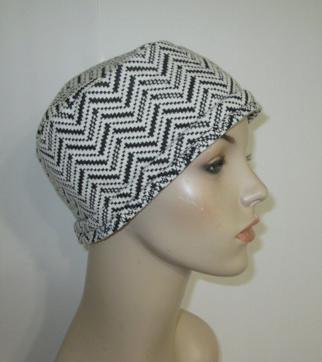 Herringbone Bucket Hat Cancer, Chemo Hat Muslim Hat Beaniehandmade - Etsy