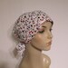Scrub Cap Chemo Cap Red White Blue Stars Chemo Hat Turban - Etsy