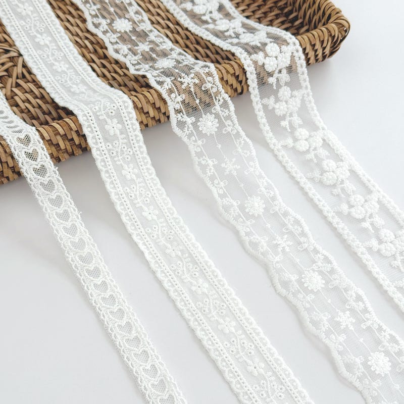 White Lace Trim - Etsy