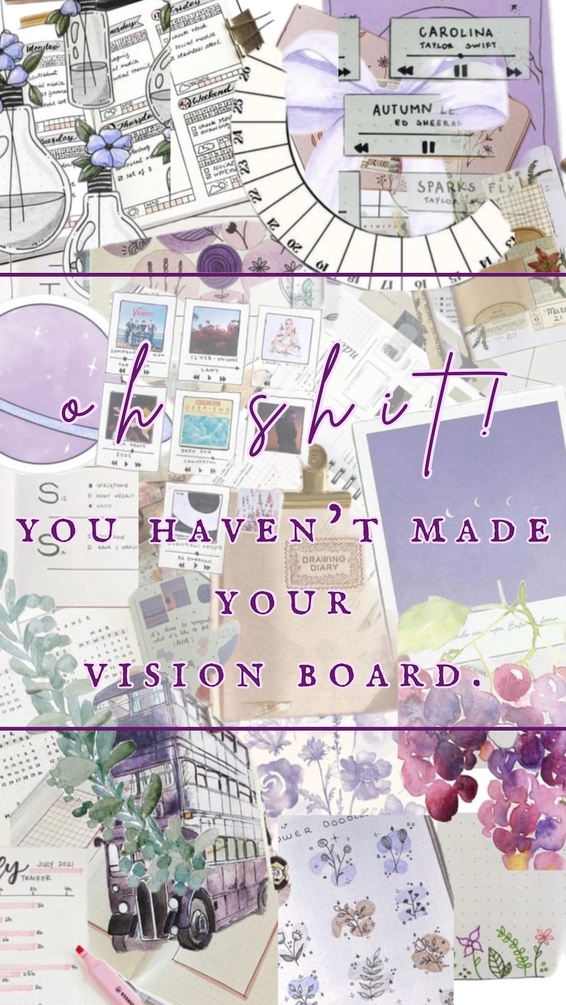 Vision Board Box | Bullet Journaling | Bullet Journal | Vision Board ...