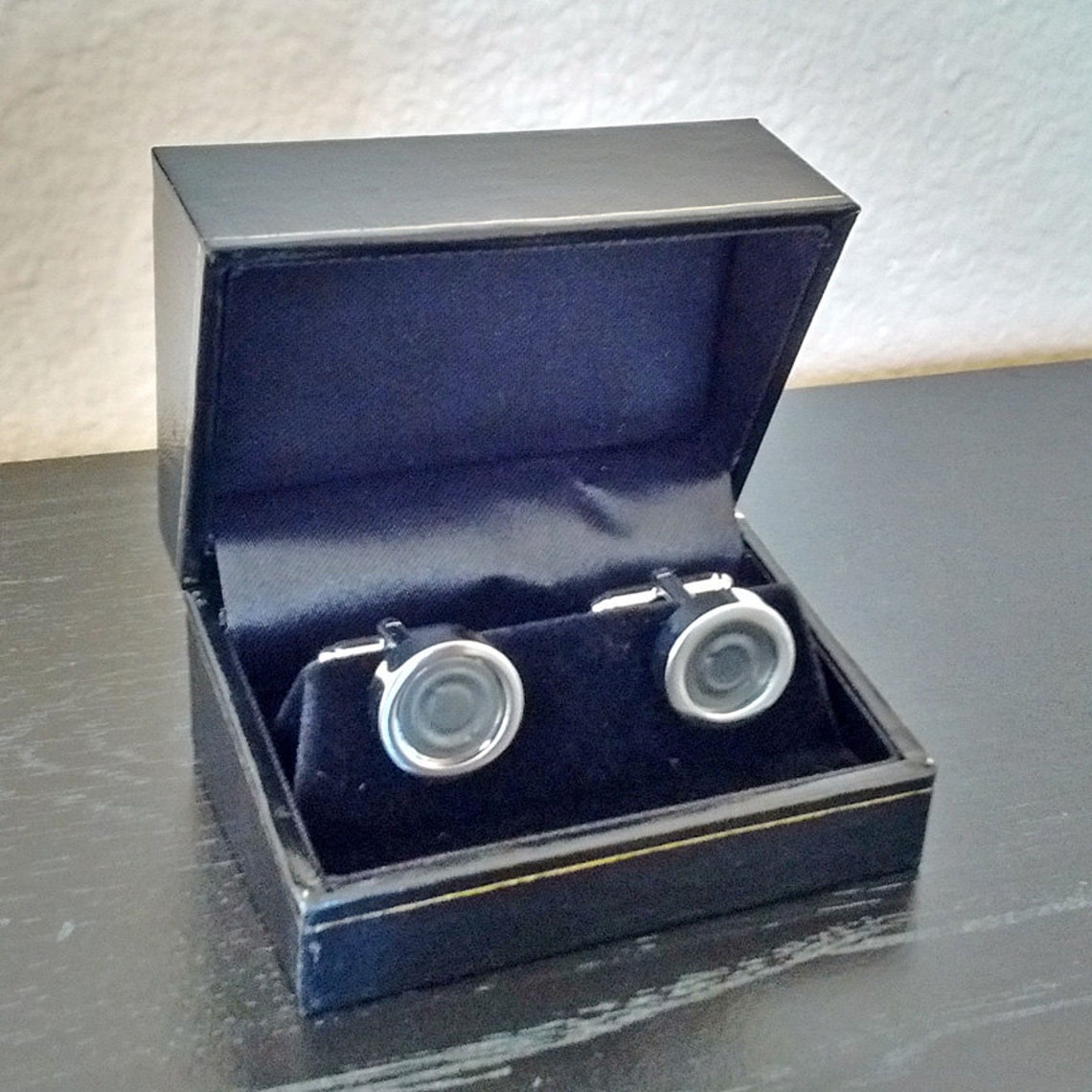 Auto Engine Valve Shim Cufflinks bullseye Car Part Cufflinks Gift for ...