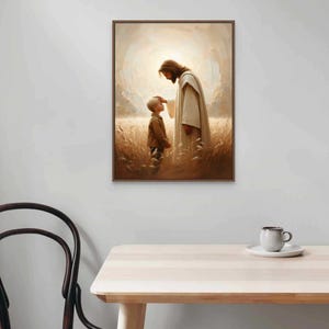 Holy Touch, Christian Art, Jesus and Boy, Jesus Painting, LDS Prints ...