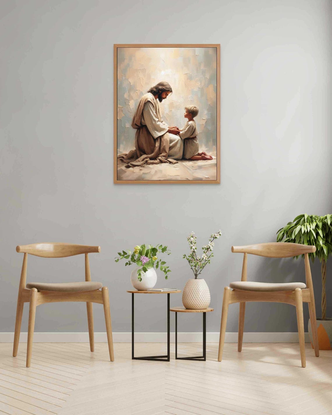 Jesus and Boy, Christian Painting, Jesus With Boy, Jesus Painting, LDS ...