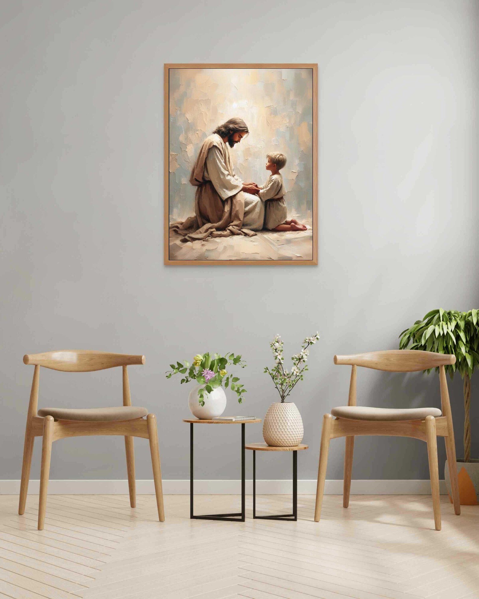 Jesus and Boy, Christian Painting, Jesus With Boy, Jesus Painting, LDS ...