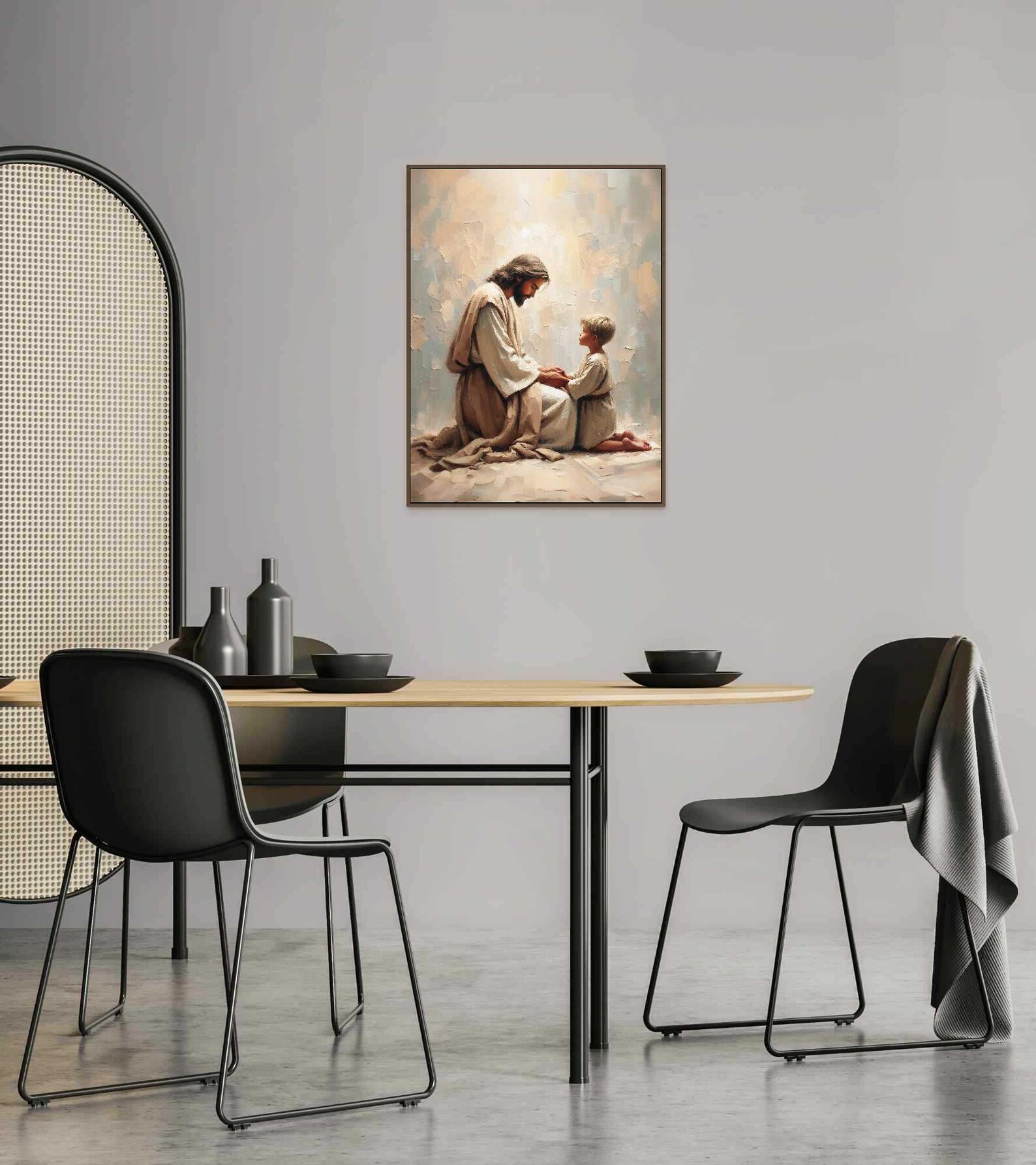 Jesus and Boy, Christian Painting, Jesus With Boy, Jesus Painting, LDS ...
