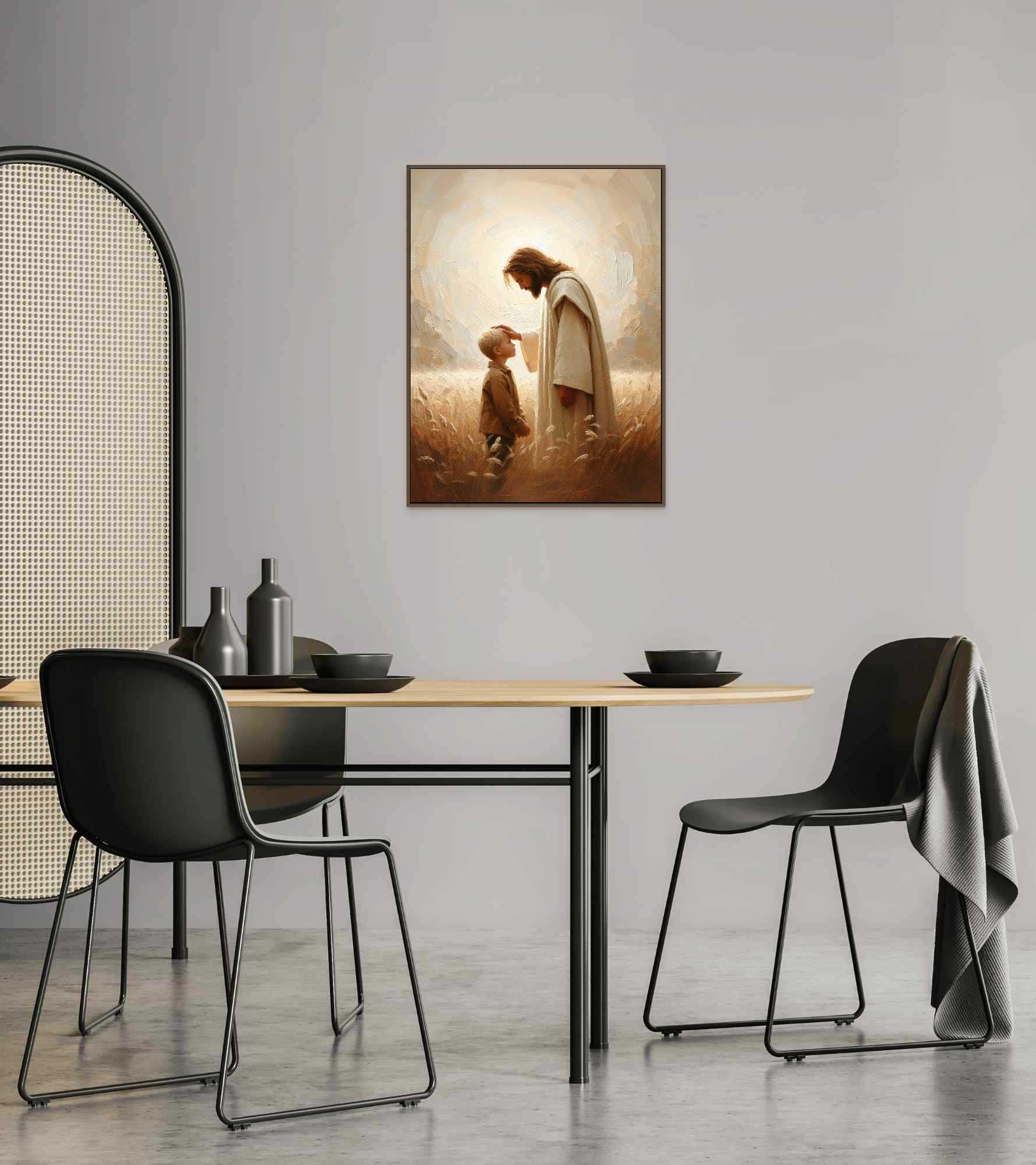 Holy Touch, Christian Art, Jesus and Boy, Jesus Painting, LDS Prints ...