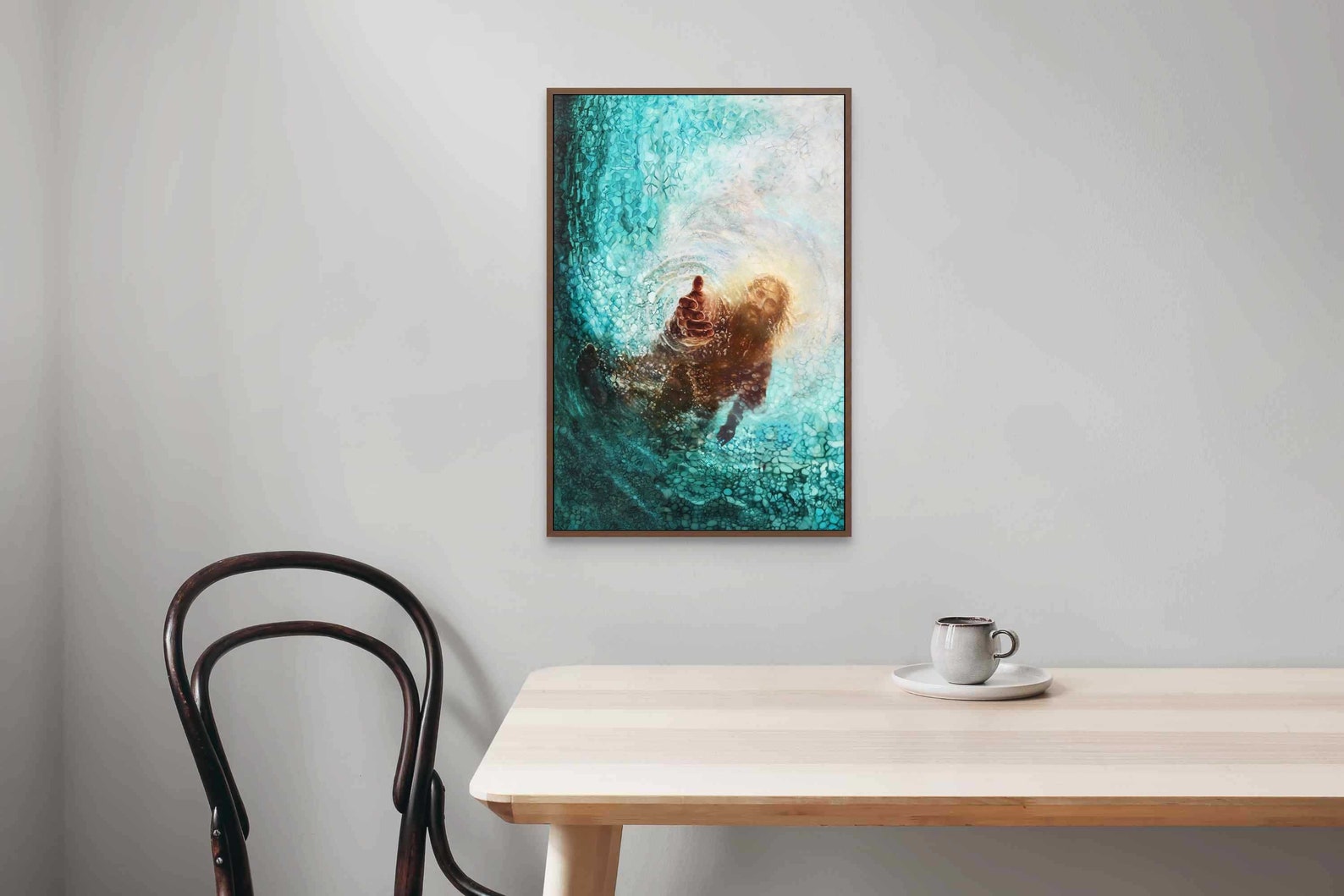 Hand of God, Christian Art, Jesus Painting, Jesus Saves Peter, Picture ...