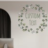 Magic Botanical Flower Shop Window Border Decal for Storefront Display ...