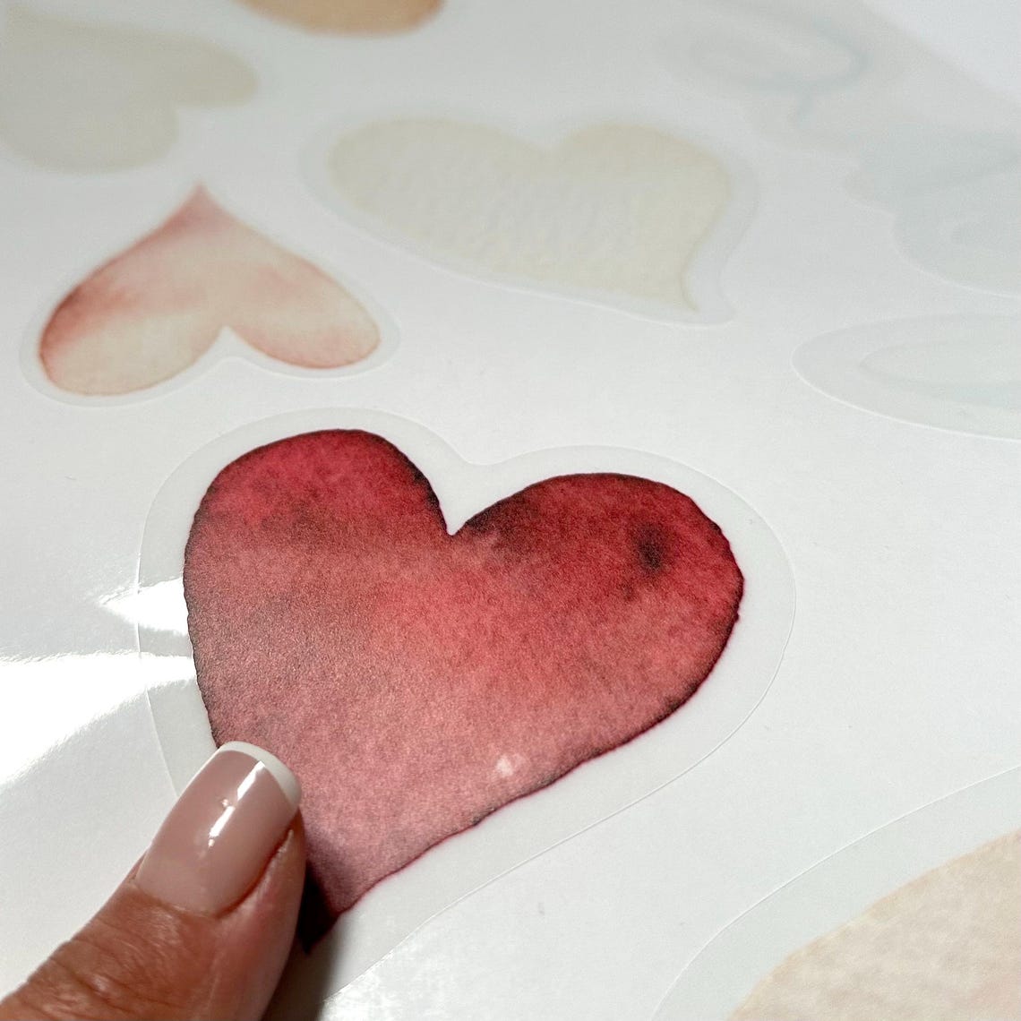 Holding Hands Valentines Day Love Quote Business Window Cling Sticker ...