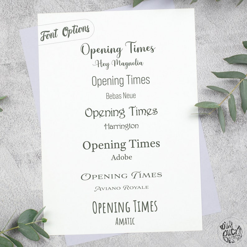 Custom Text Window Banner Decal for Business and Retail - Eucalyptus ...