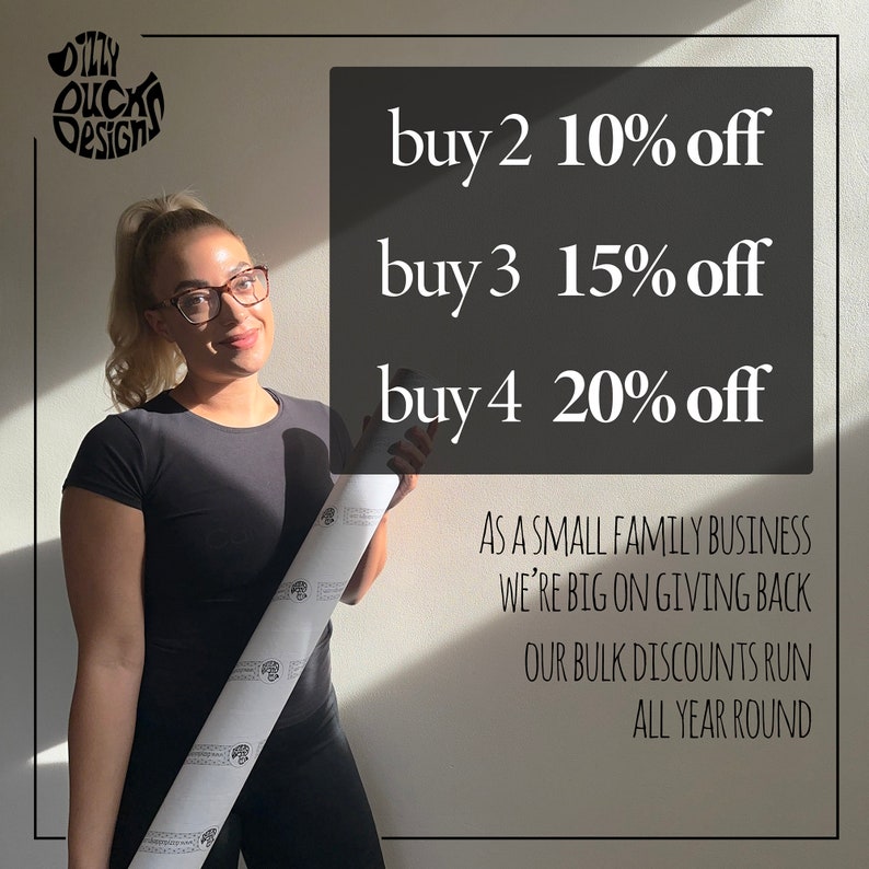 2x Floral Shop Window Stickers for Business Cafes Retail Store Display ...