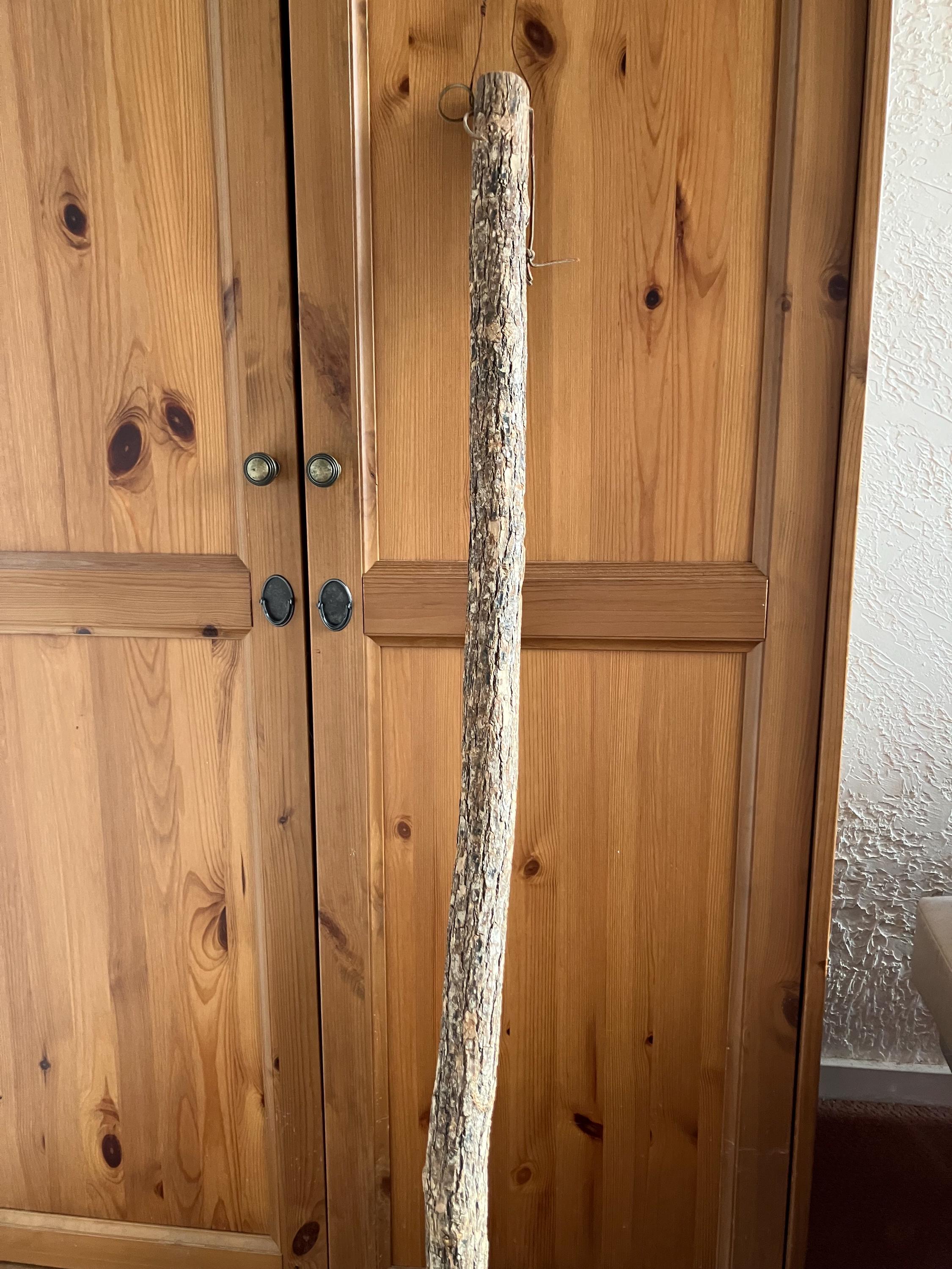 Vintage Carved Wizard Face Oak Broom - Etsy