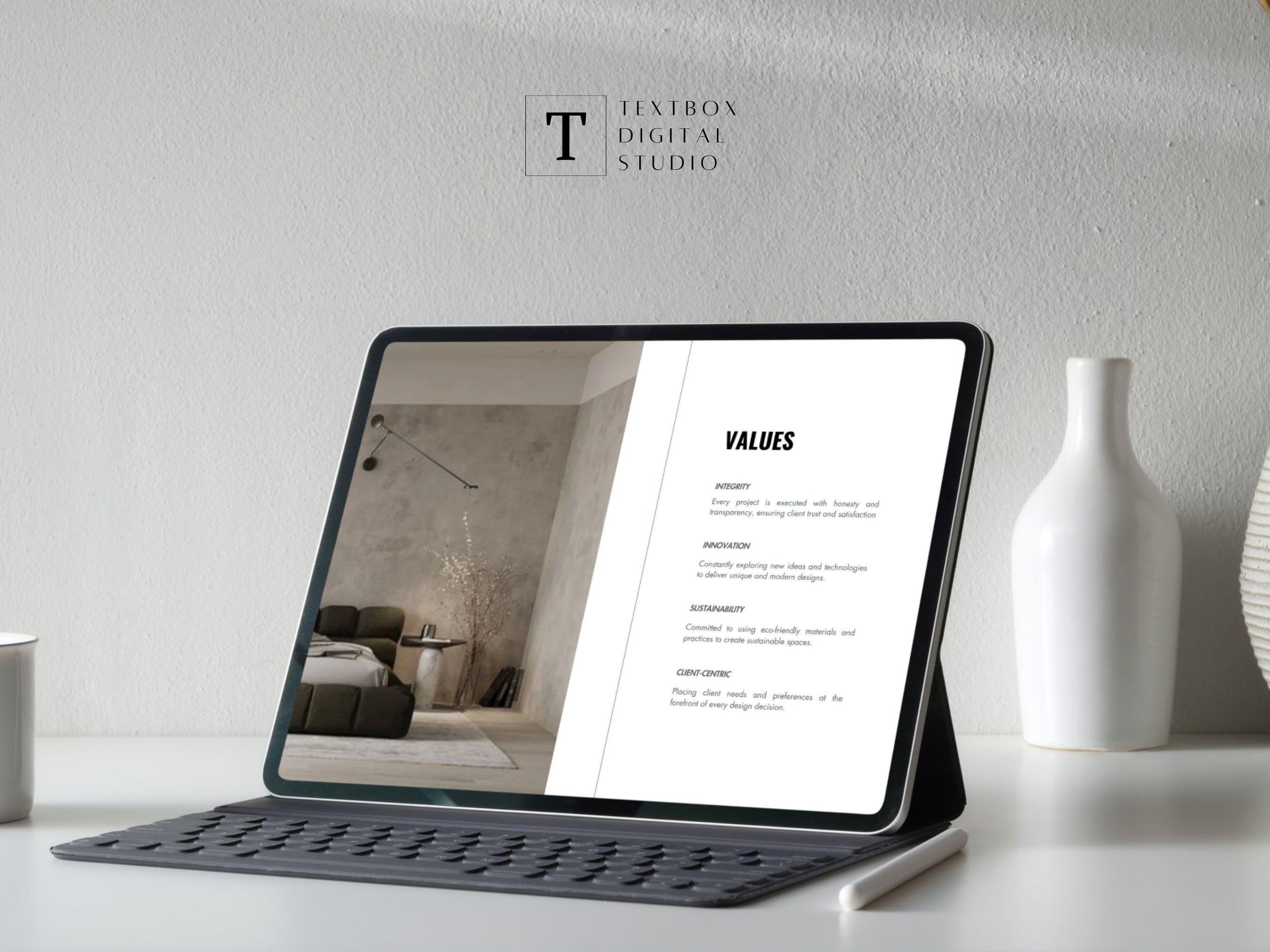 Interior Design Portfolio, Client Presentation, Portfolio Layout ...