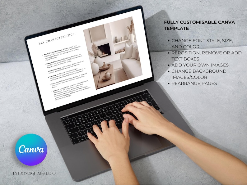 Interior Design Presentation Template, Project Proposal, Concept ...