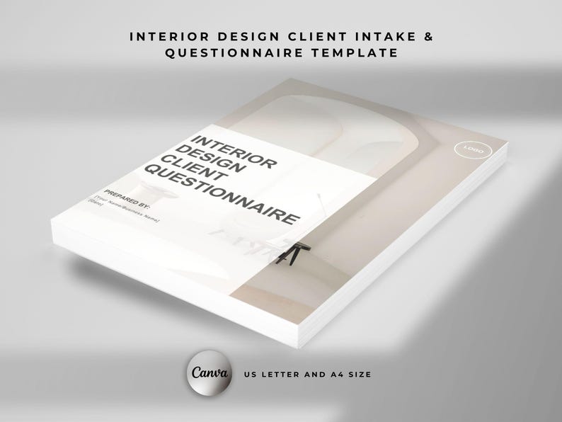 Interior Design Client Intake Form and Client Onboarding Questionnaire ...
