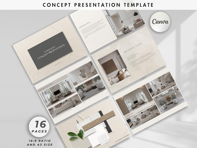 Interior Design Concept Presentation, Project Proposal, Client ...