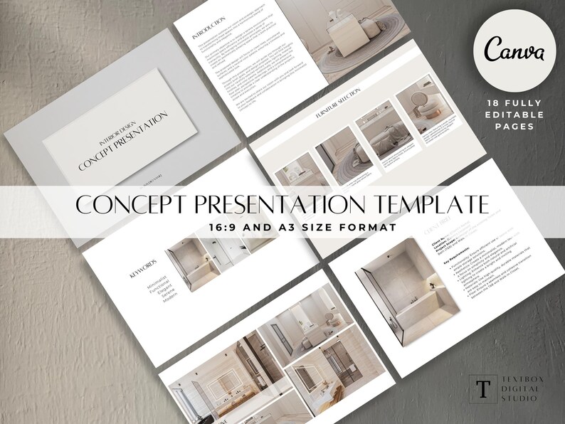 Interior Design Concept Presentation, Project Proposal & Client ...