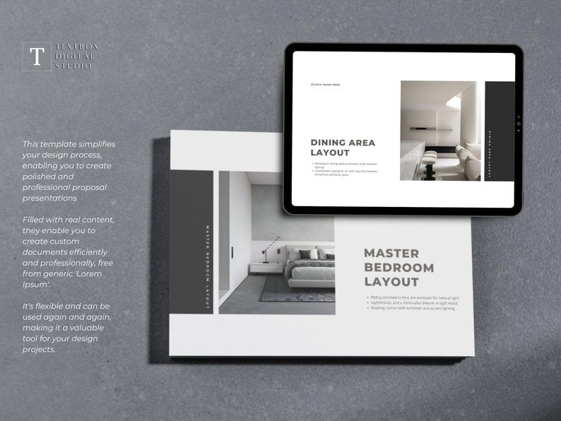 Interior Design Proposal Template, Project Proposal, Client ...