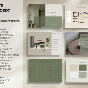 Interior Design Project Proposal, Client Presentation & Mood Board ...