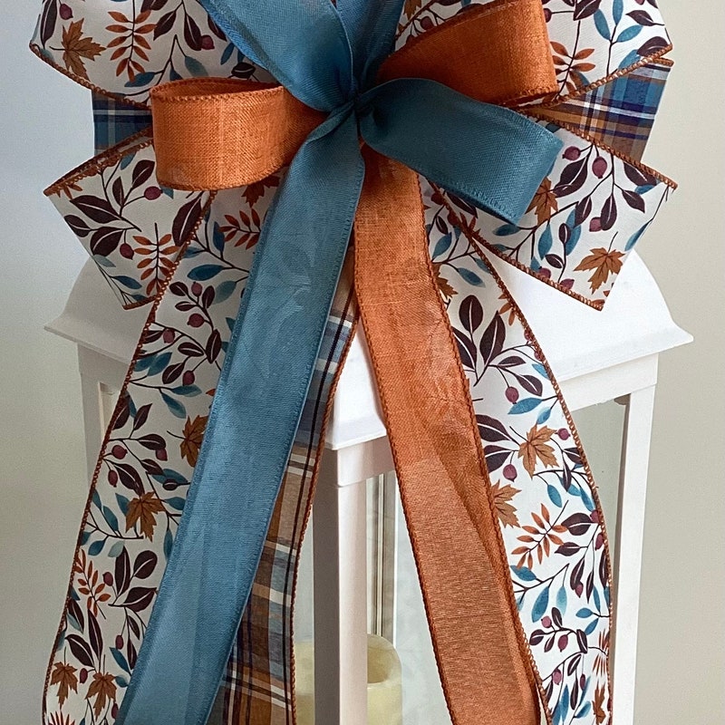 Fall Wreath Bow - Etsy