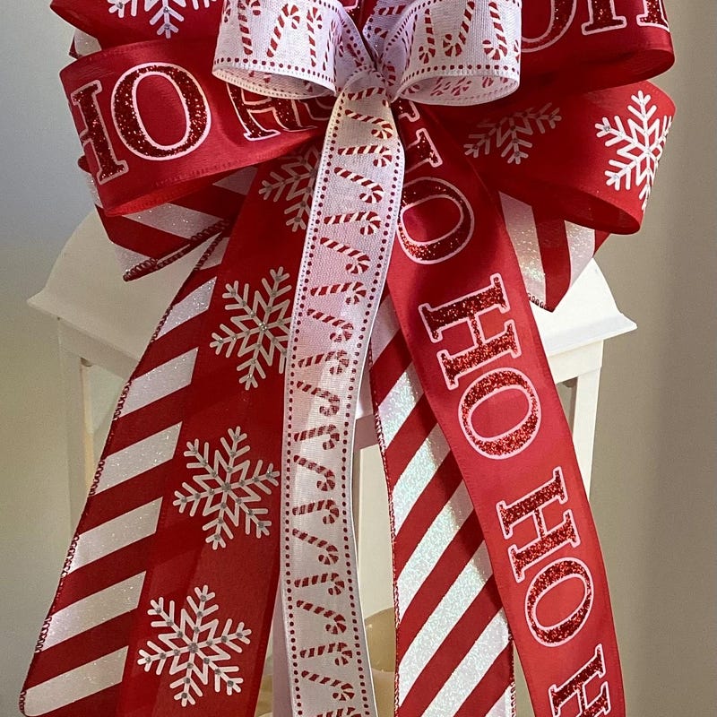 Extra Large Christmas Bows - Etsy