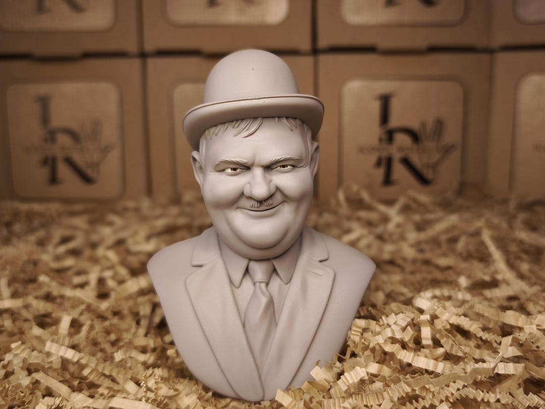 Silent Film Bust – Slapstick Icon Collectible, Classic Humor & Golden ...