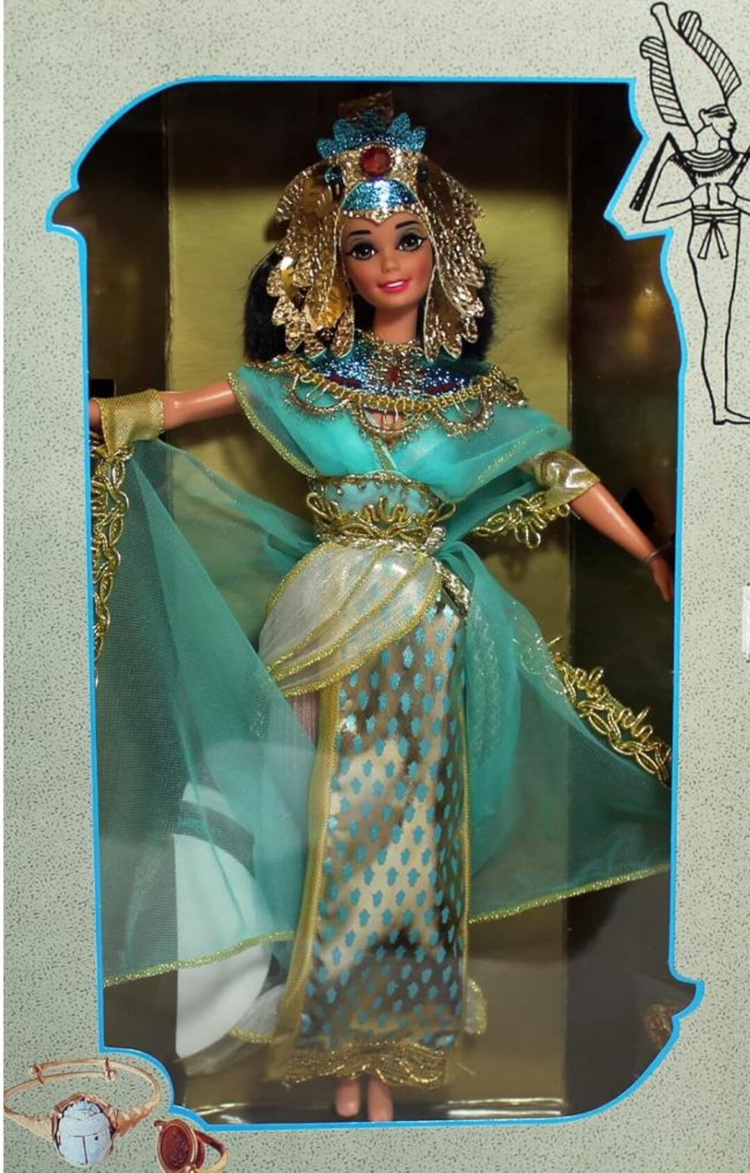 Vintage Egyptian Queen Barbie Doll the Great Eras Collection 1993 ...
