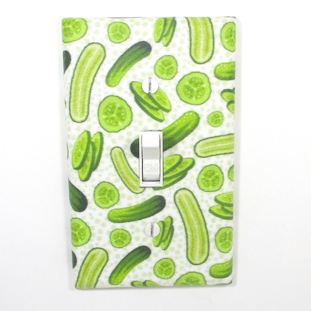 Green Pickle Gifts Light Switch Cover Plate Unique Home Decor Funny ...