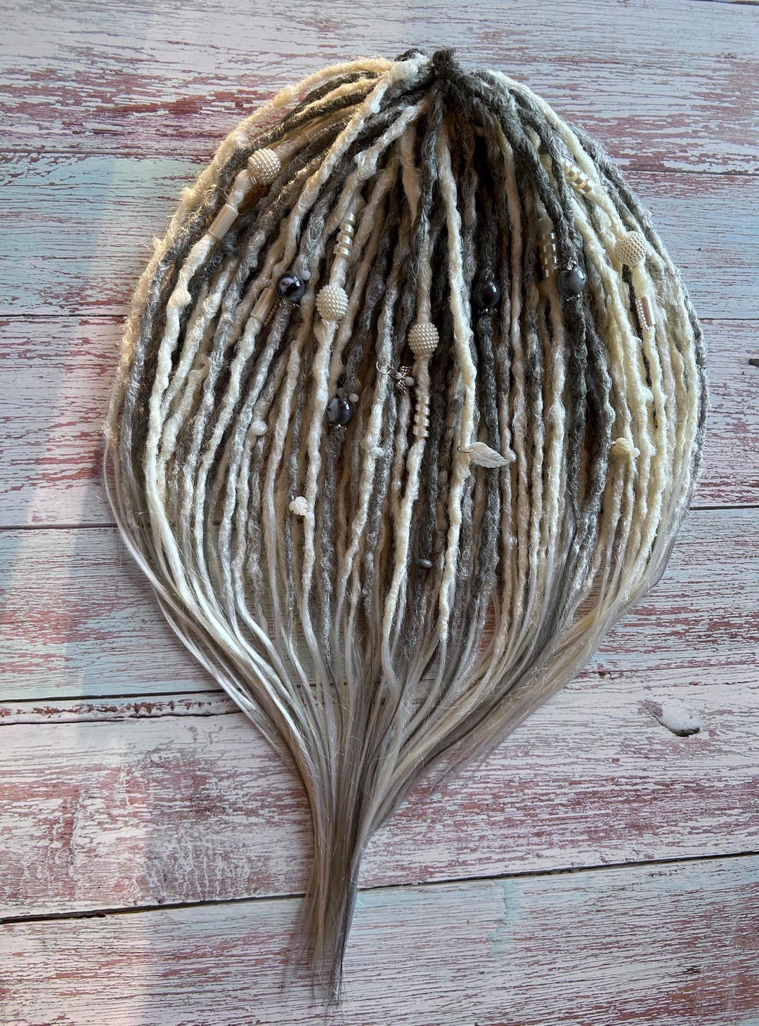 Dreadlock Set Boho Dreadlocks Set Textured Dreadlock Double Ended ...