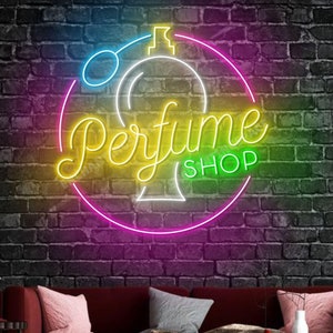 Perfume Shop Neon Sign, Perfume Led Light, Perfume Neon Light for Wall ...