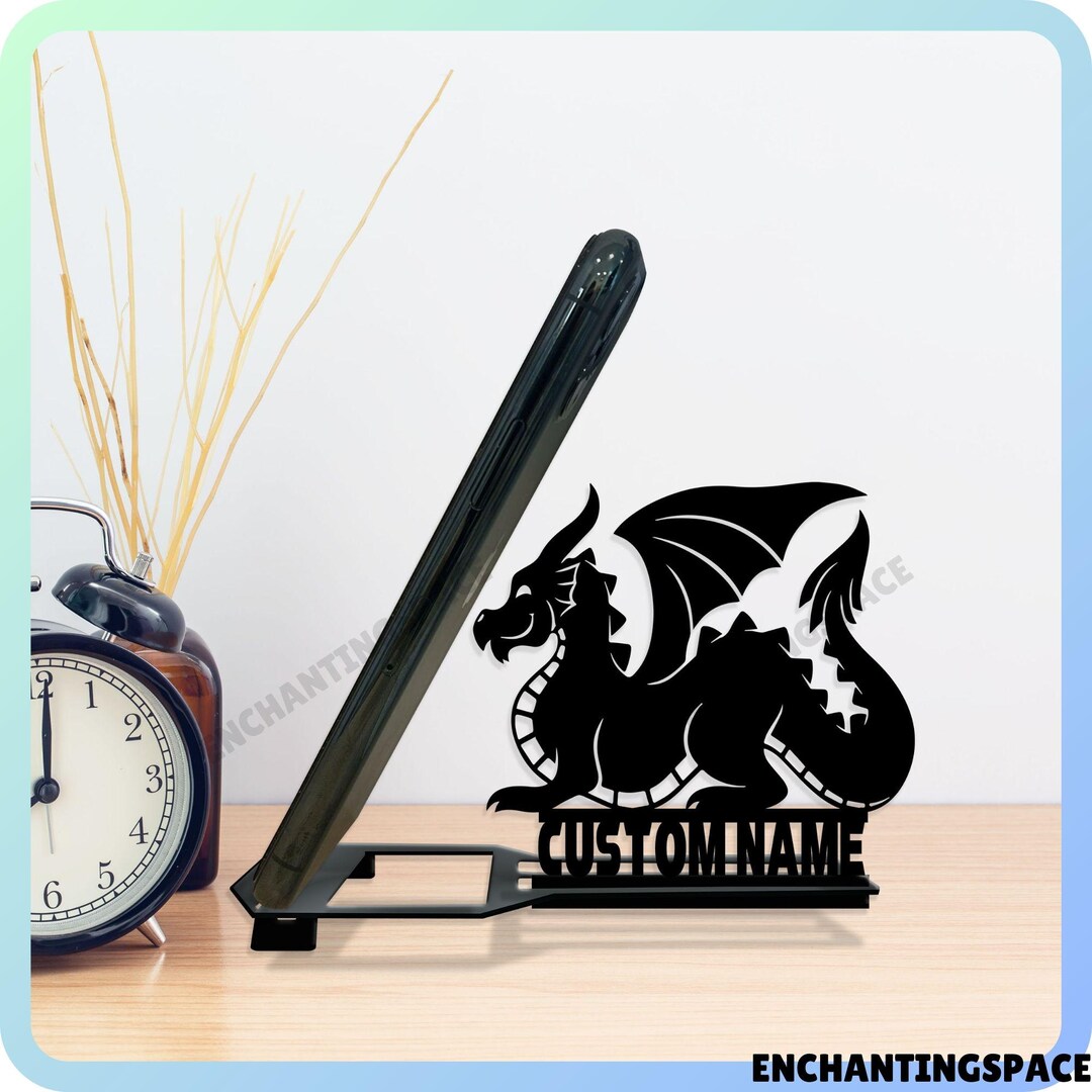 Customize Dragon Metal Phone Holder, Dragon Metal Phone Stand, Dragon ...