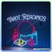 Tarot Readings Neon Sign, Tarot Readings Led Light, Psychic Open Sign ...