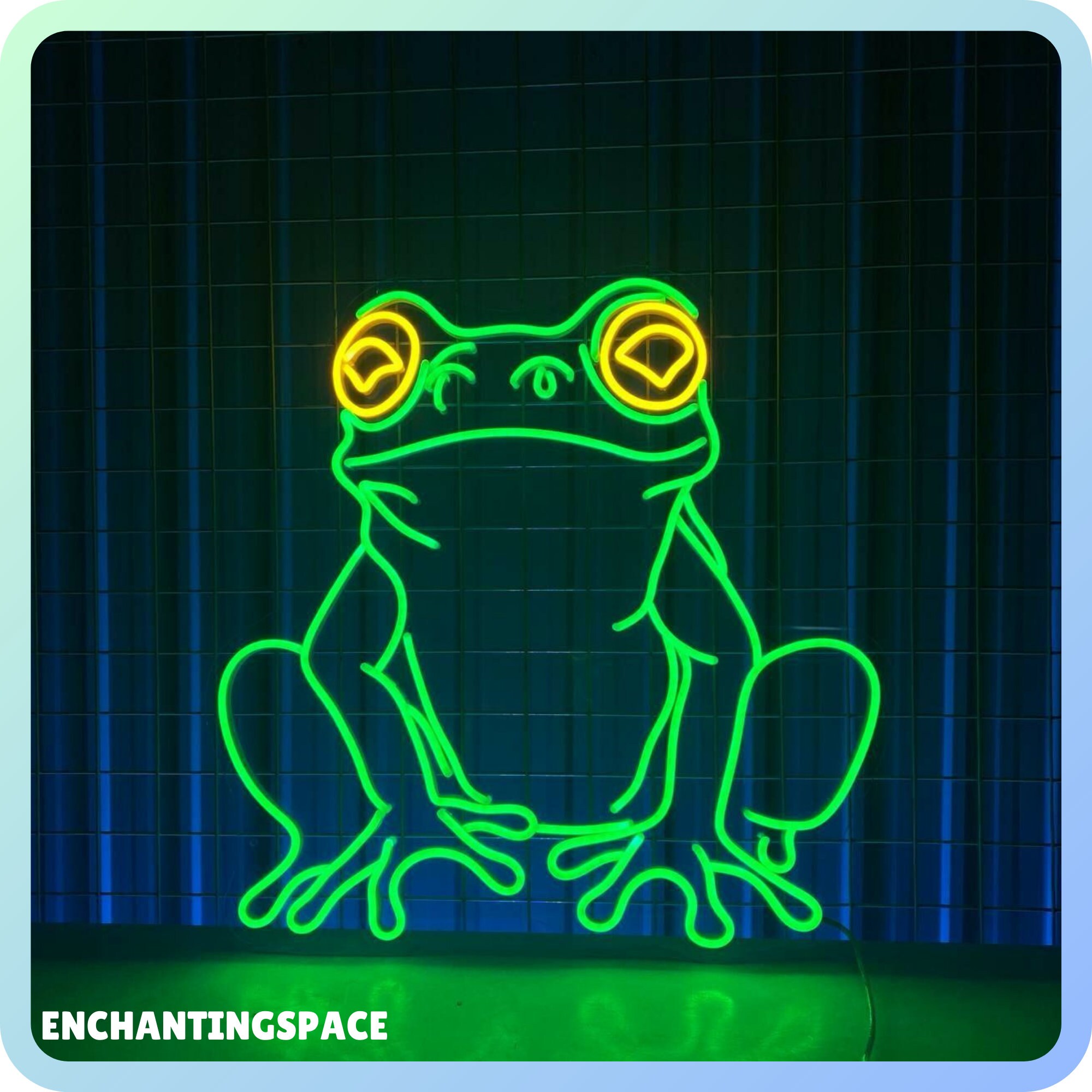 Frog Neon Sign, Frog Led Light, Custom Neon Sign, Frog Light up Sign ...