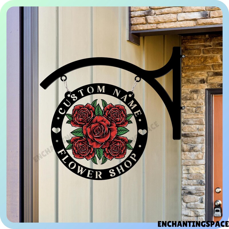 Flower Shop Sign - Etsy