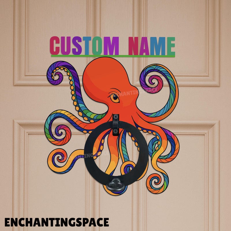 Octopus Door Knocker - Etsy UK