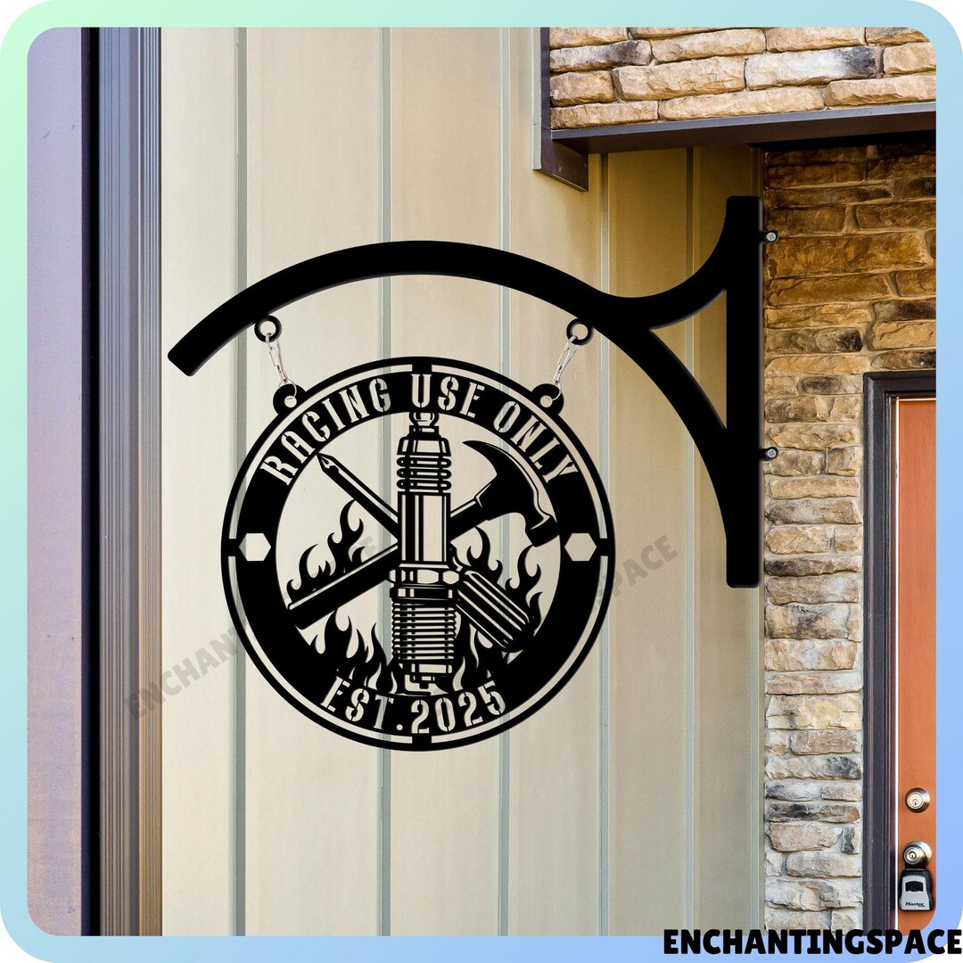 Customize Garage Metal Hanging Sign, Blade Sign for Auto Repair ...