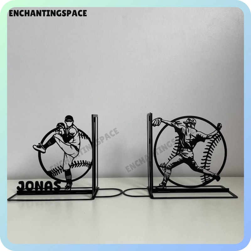 Baseball Bookends - Etsy