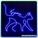 Cat Line Art Neon Sign, Cat Minimalist Led Sign, Cat Led Sign, Custom ...