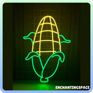 Corn Neon Sign, Corn Led Sign, Custom Neon Sign, Corn Lover Gifts ...