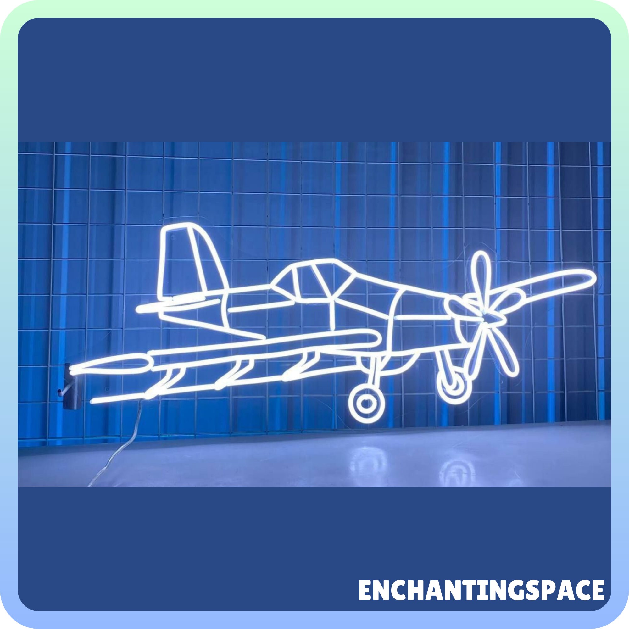 Airplane Neon Sign, Plane Led Sign, Custom Neon Sign, Living Room Led ...