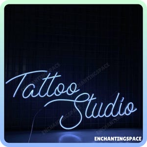 Tattoo Studio Neon Sign, Tattoo Room Led Light, Open Tattoo Studio Led ...