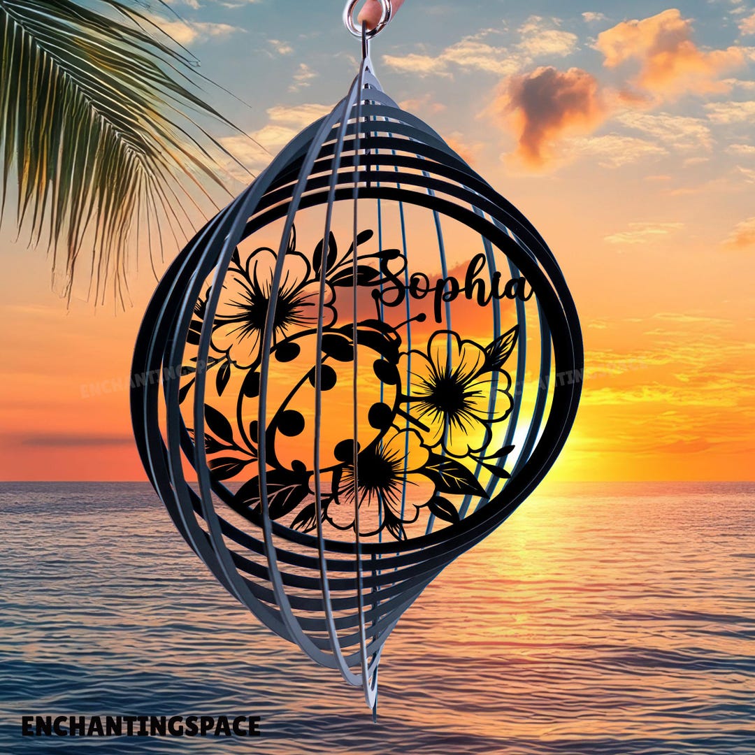 Custom Ladybug Wind Spinner Metal Garden Decor, Metal Ladybug Yard Art ...