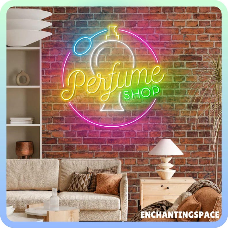 Perfume Shop Neon Sign, Perfume Led Light, Perfume Neon Light for Wall ...