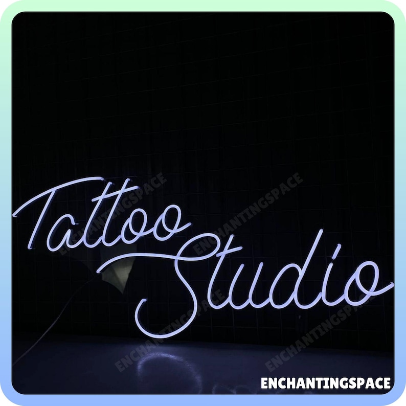 Tattoo Studio Neon Sign, Tattoo Room Led Light, Open Tattoo Studio Led ...