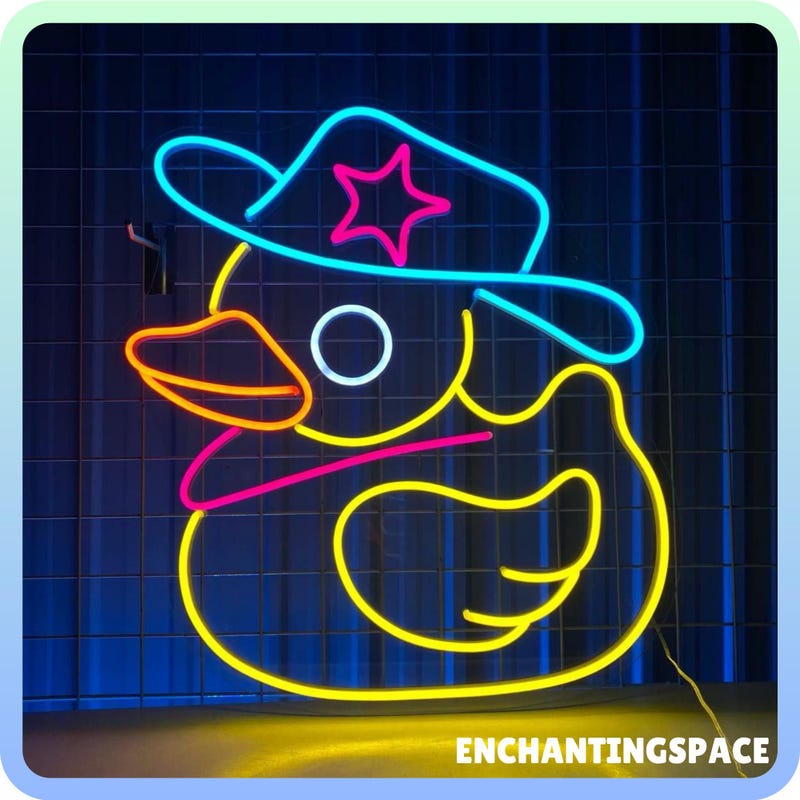 Duck Neon Sign - Etsy