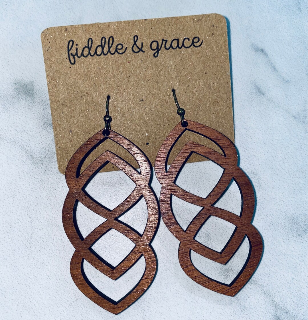 Earrings | Wood Earrings | Wooden Earrings | Wood Jewelry | Statement ...