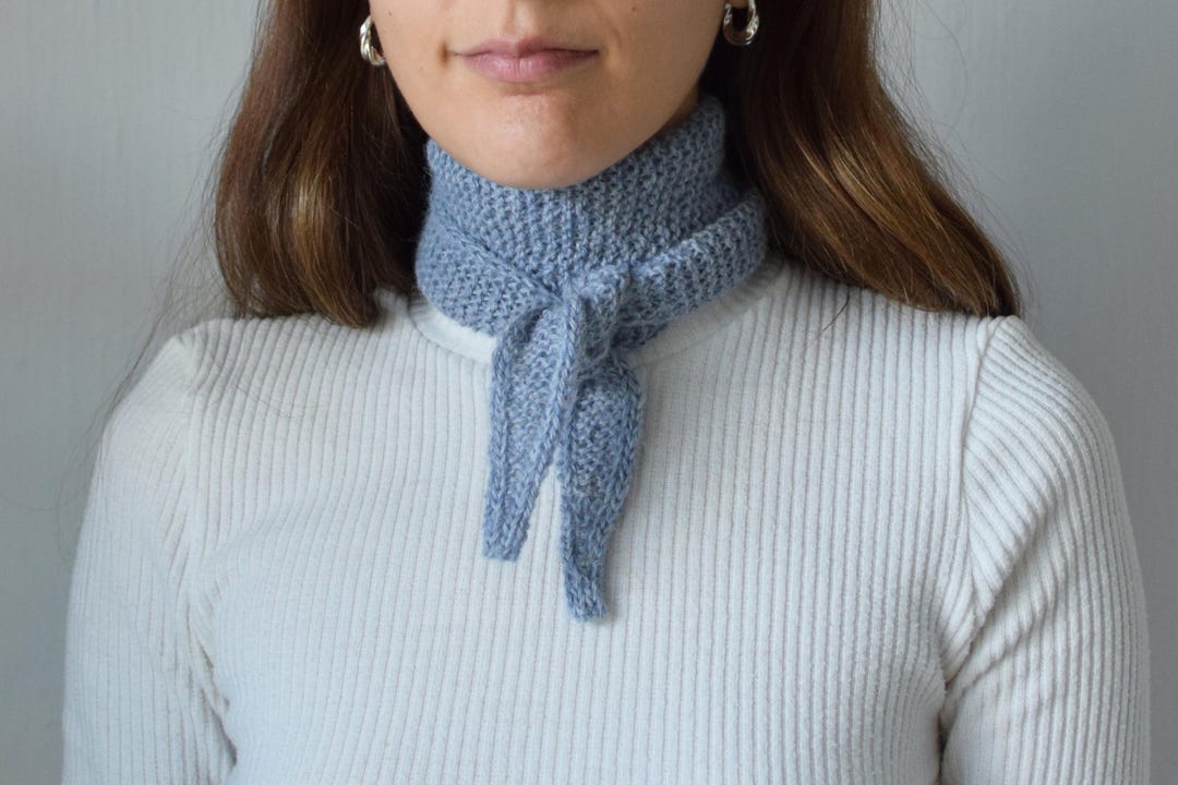 Handknitted Alpaca Wool Sophie Scarf - Etsy