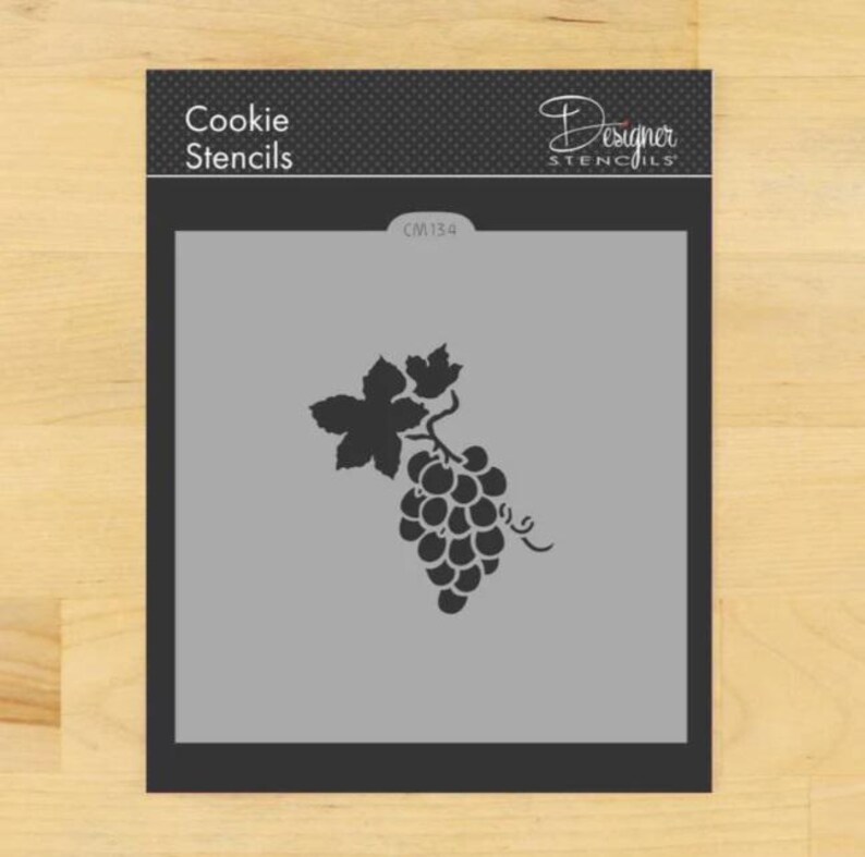 Bunch of Grapes Stencil - Etsy