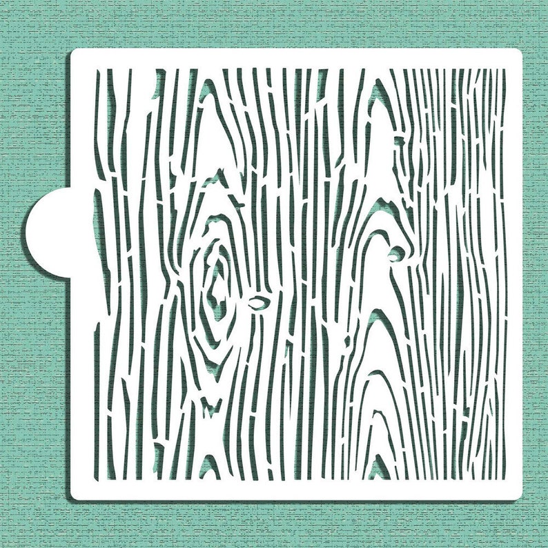 Faux Wood Grain Stencil - Etsy