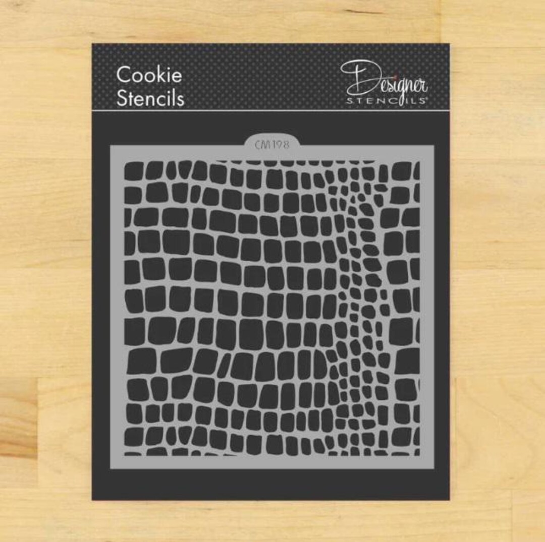 Snake Skin Stencil - Etsy